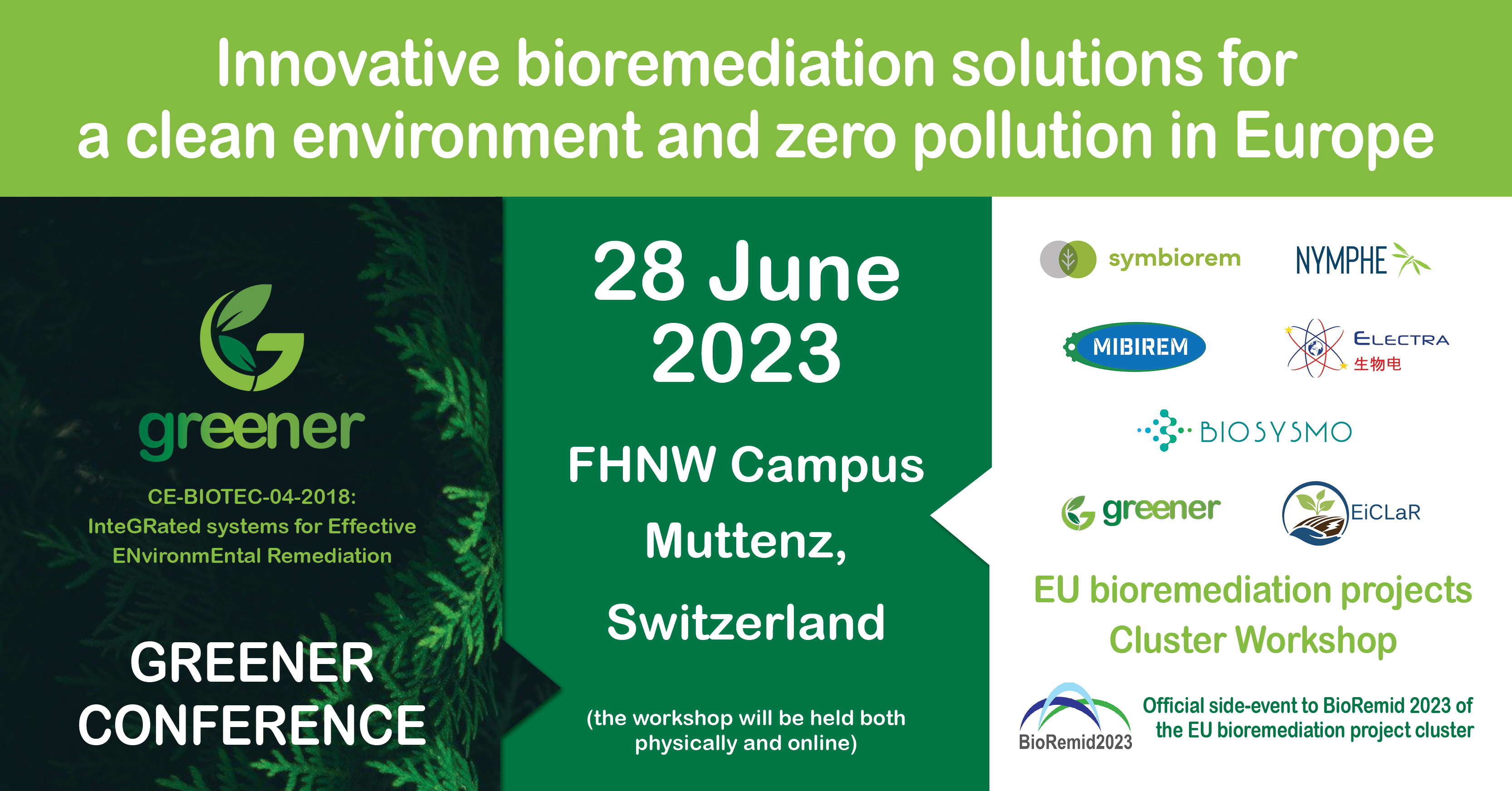 Greener - European research program for the environment